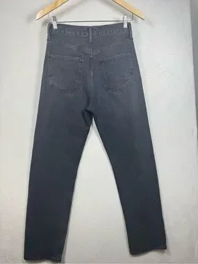 Agolde | Jeans | Agolde Womens 9s Mid Rise Loose In Photogram Black ...